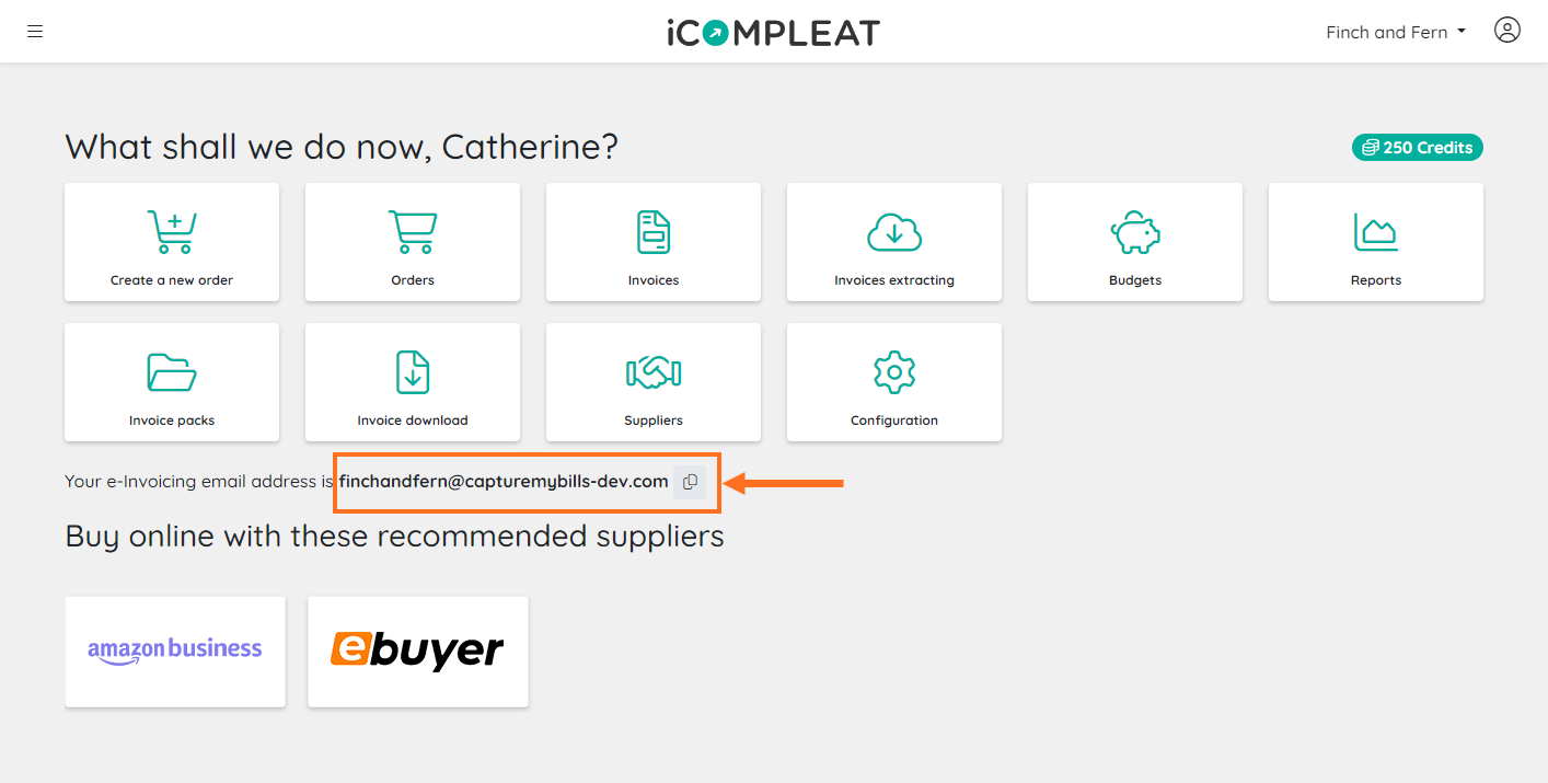 Sending invoices to iCompleat – iCompleat - Help Center