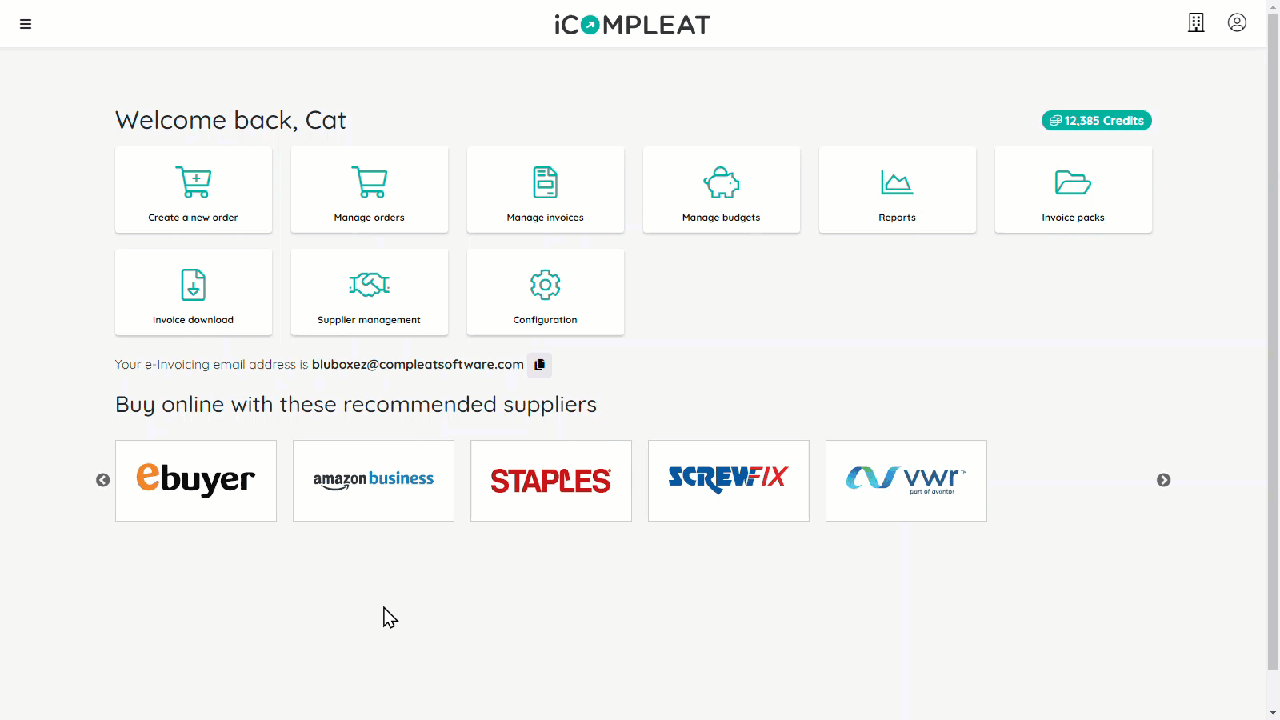 Order with Plug-In – iCompleat - Help Center